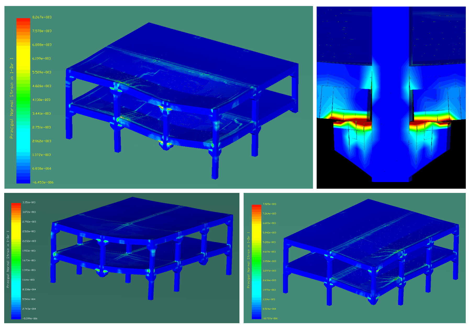 First results with the Applied Element Method – Building Resilient