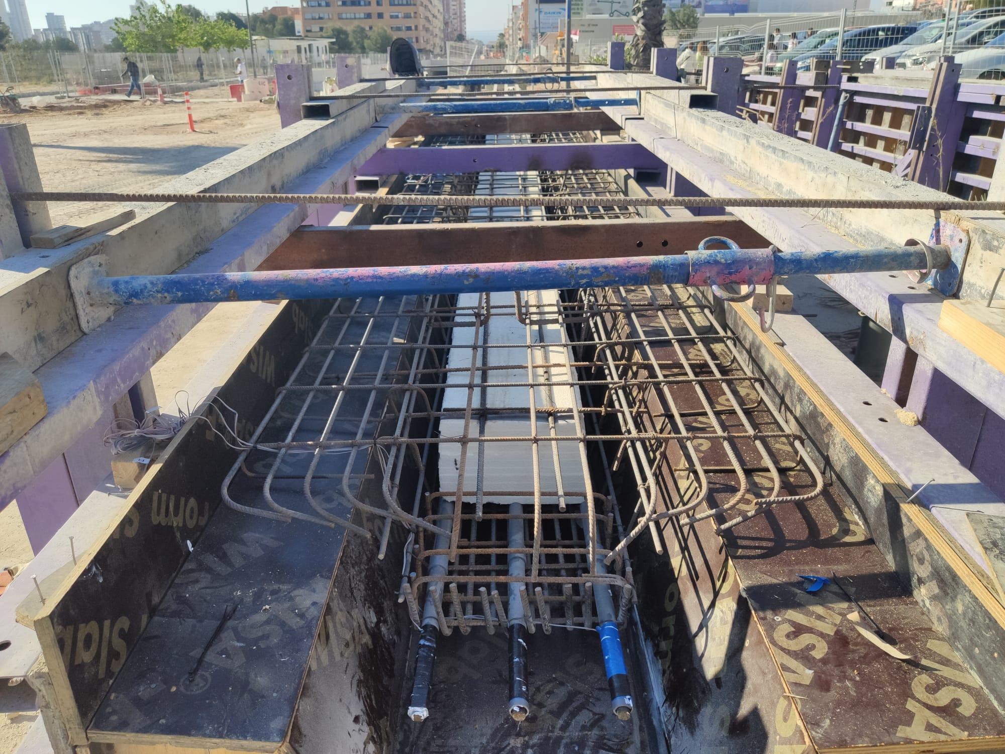 Scaled specimens bridge spans for the SENSAT project – Building Resilient