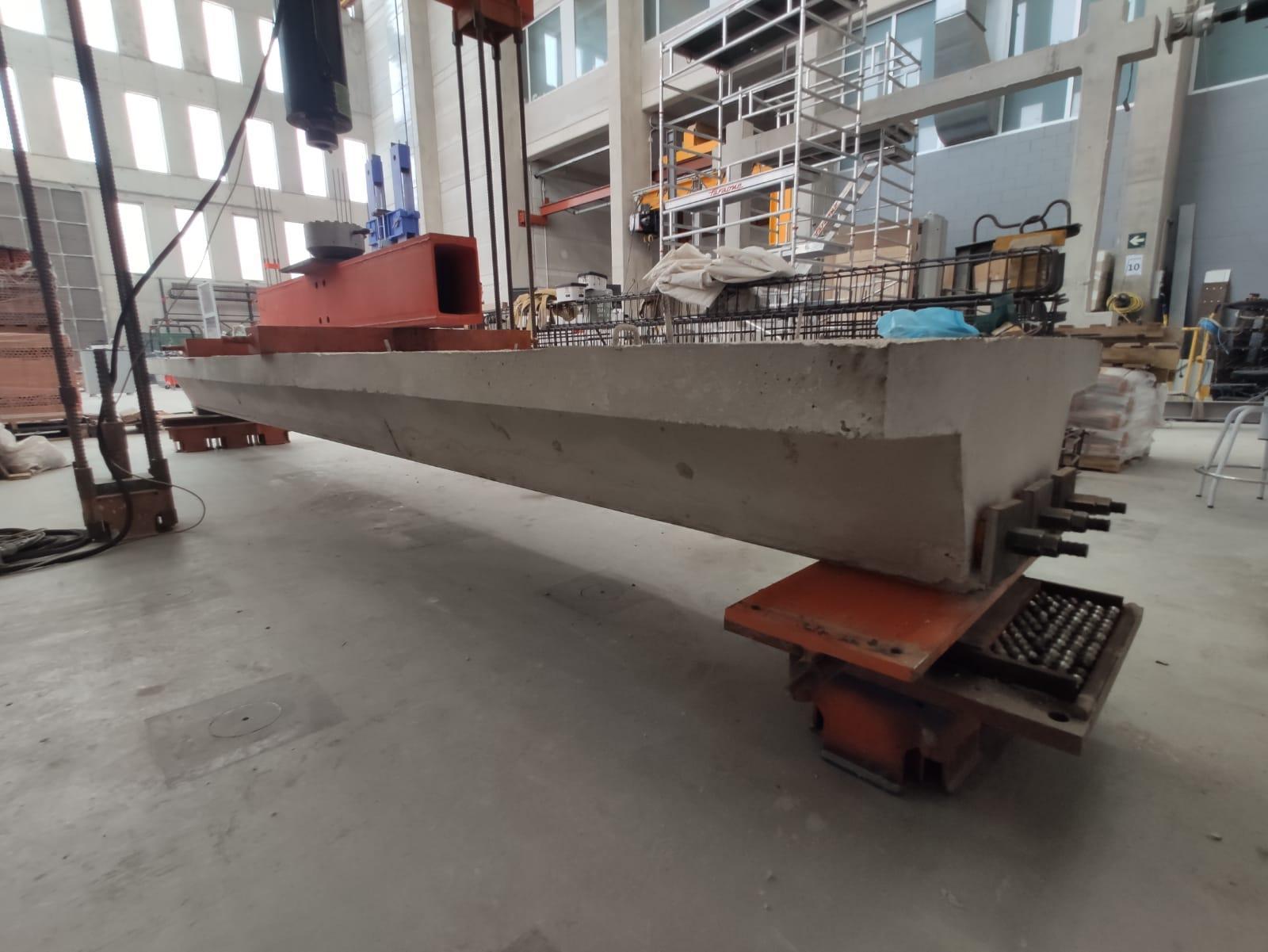 Scaled specimens bridge spans for the SENSAT project – Building Resilient
