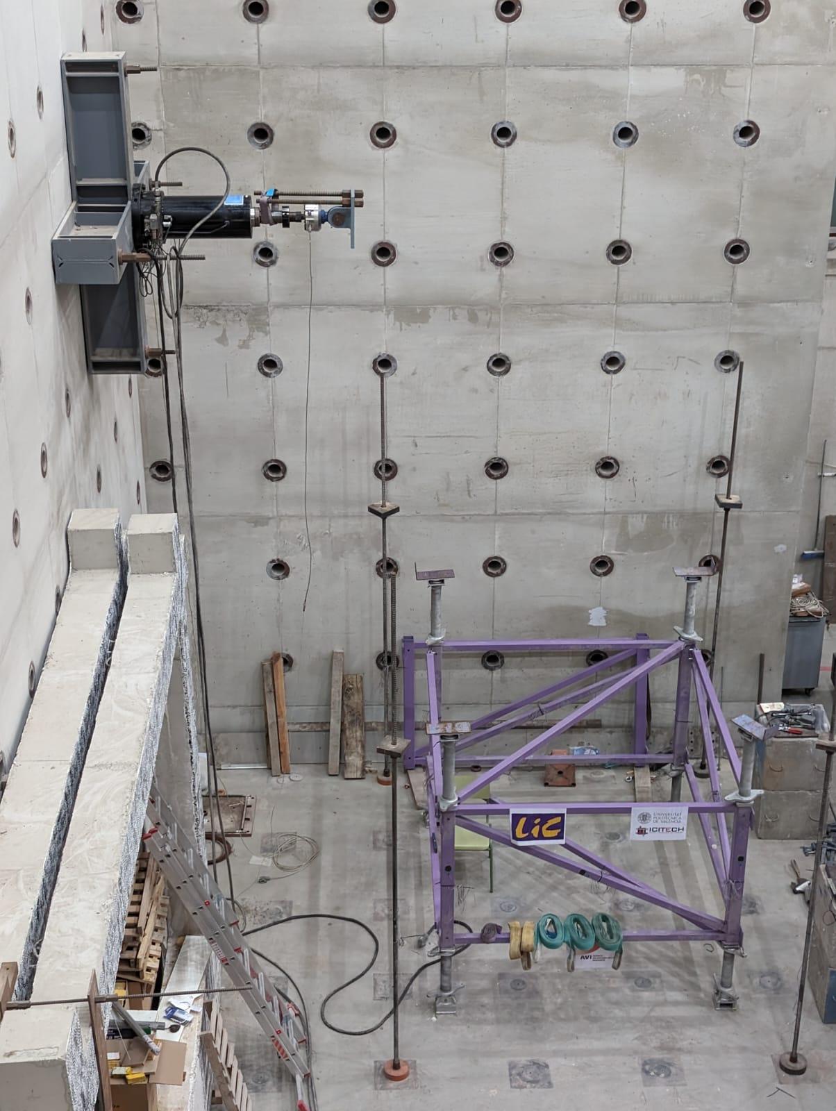 Testing of tower shoring systems for bridges – Building Resilient